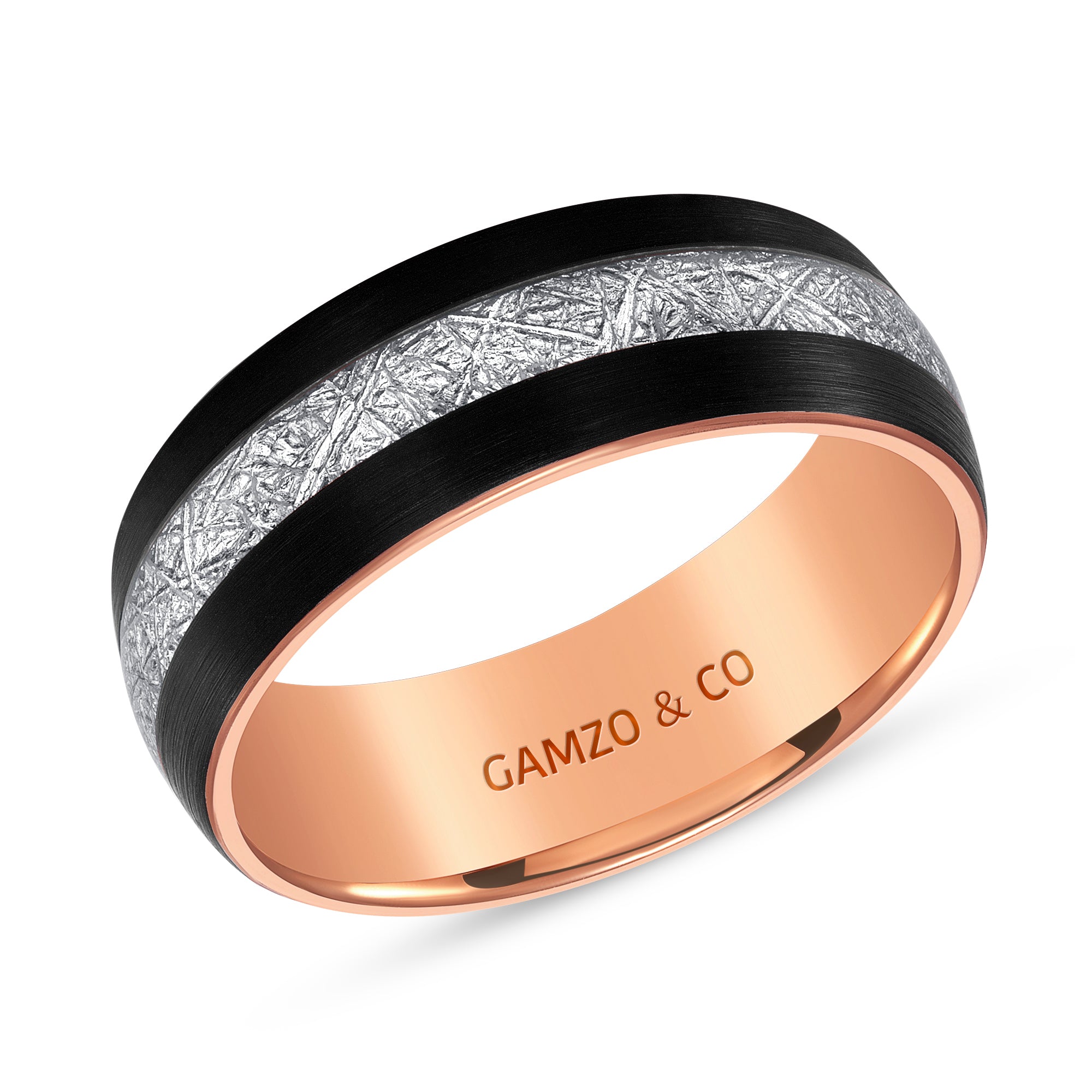 Black Wedding Rings For Men – Gamzo & Co